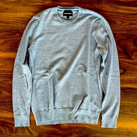 Bonobos | Sweaters | Bonobos Small Slim Fit Mens Blue Sweater | Poshmark